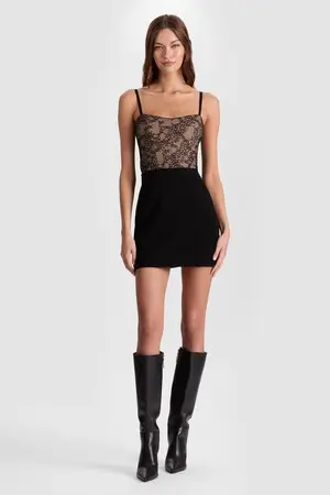 Corset Lace Mini Dresses