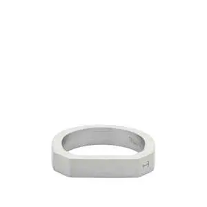 Miansai Hex Plated Ring - Silver
