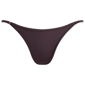 FRUITY BOOTY Melanzane Bikini Bottom - Burgundy