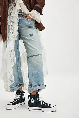 Jaded London Patchwork Jeans