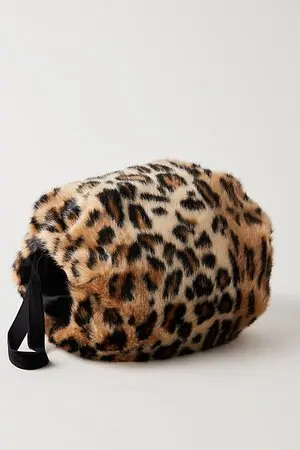 Anna Sui Leopard Faux Fur Muff