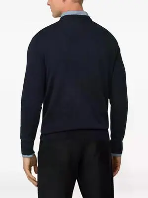 Boggi Milano Crew-neck Jumper - Blue