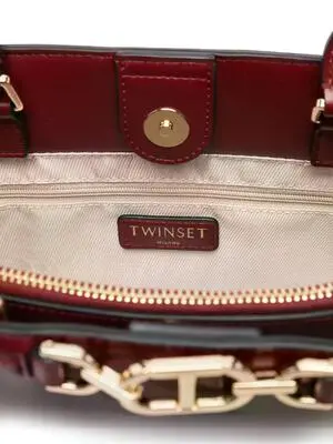 TWINSET Chain-link Detail Tote Bag