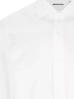 FINAMORE 1925 Long-sleeve Shirt - White