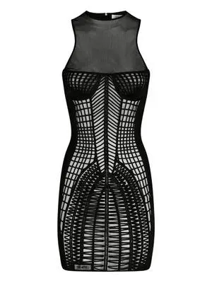 Attico Mesh Mini Dress
