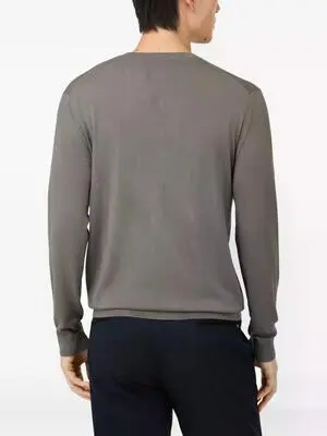 Boggi Milano Crew-neck Sweater - Grey