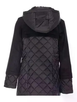Liu Jo Quilted Wool-blend Coat