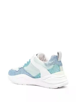 Guess Panelled Glitter Sneakers