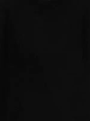P.a.r.o.s.h Round-neck Midi Dress - Black