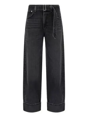 AGOLDE Belted Cuffed Jeans