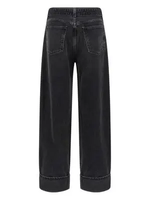 AGOLDE Belted Cuffed Jeans