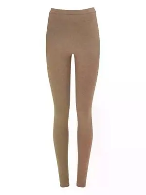 FERRAGAMO Elasticated-waistband Virgin-wool Leggings