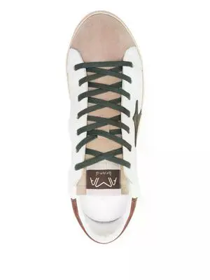 AMA-BRAND Suede Star Sneakers
