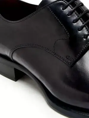 Brioni Leather Cap-toe Derby Shoes