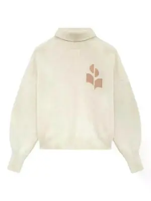 Isabel Marant Logo-embroidered Turtleneck Sweater