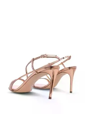 Casadei Embellished Criss-cross Sandals