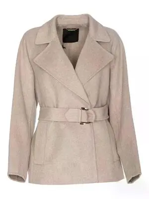 Liu Jo Notched Lapel Outerwear For Women