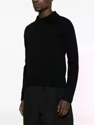 Sacai Polo-neck Wool Sweater