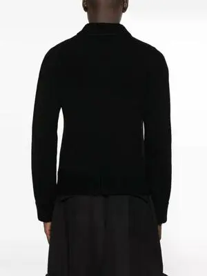 Sacai Polo-neck Wool Sweater