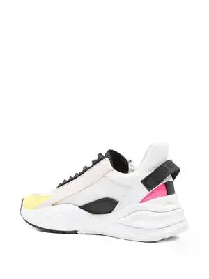 Guess Zip-detail Panelled Sneakers