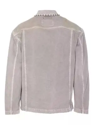 GOLDEN GOOSE Stud-embellished Denim Shirt