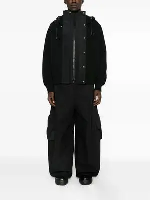 Sacai Zip-front Hooded Jacket