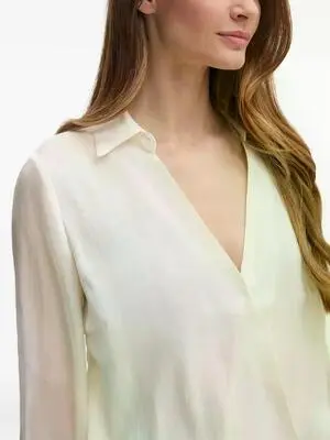 PEDRO DEL HIERRO Sheer Blouse