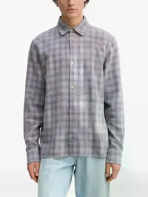 WON HUNDRED Checked Button-down Shirt