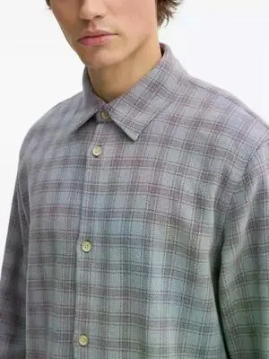 WON HUNDRED Checked Button-down Shirt