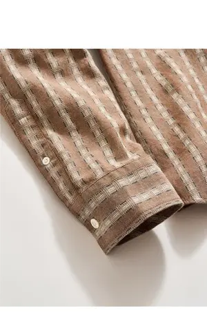 Billy Reid Dobby Stripe Button-down Shirt