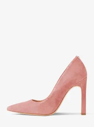 Michael Kors Amara Suede Stiletto Pumps - Pink