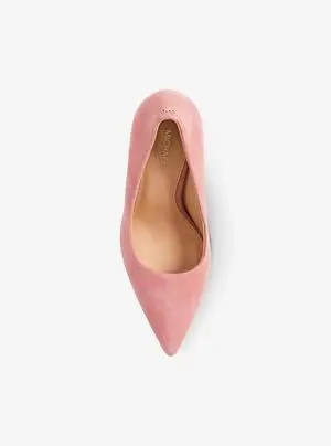 Michael Kors Amara Suede Stiletto Pumps - Pink