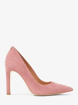 Michael Kors Amara Suede Stiletto Pumps - Pink