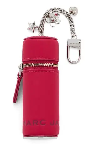Marc Jacobs The Lipstick Case Bag Charm - Raspberry Pink