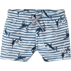 UV SKINZ Baby Swim Shorties - Shark Stripe