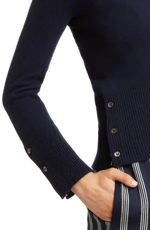 Thom Browne Classic V-neck Cashmere Cardigan