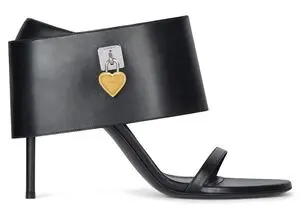 Givenchy Shark Lock Heart Sandals