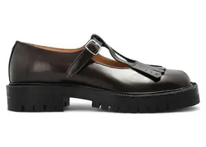 MAISON MARGIELA Tabi County Mary Jane Loafer - Dark Forest