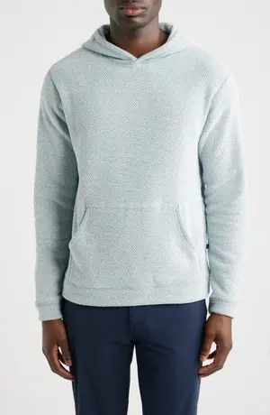 SWANNIES Dwayne Bouclé Hoodie - Sky