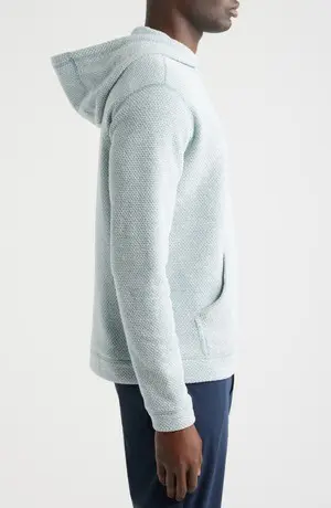 SWANNIES Dwayne Bouclé Hoodie - Sky
