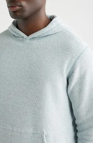 SWANNIES Dwayne Bouclé Hoodie - Sky