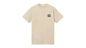 Stone Island Short Sleeve Compass Logo T-shirt - Desert