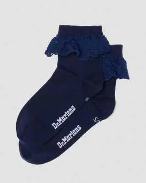 Dr. Martens Frill Organic Cotton Blend Socks - Blue