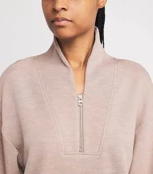 Varley Davidson Quarter-zip Sweatshirt - Brown