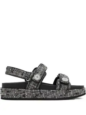 Tory Burch Embellished Platform Sandals