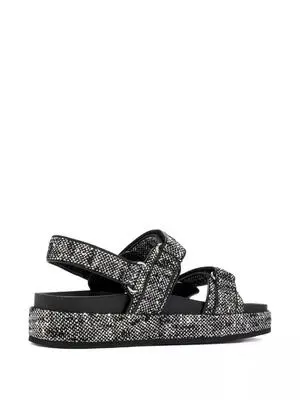 Tory Burch Embellished Platform Sandals