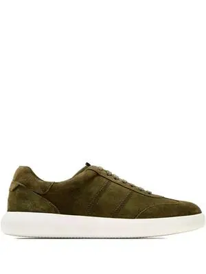 Brioni Suede Panelled Sneakers - Green