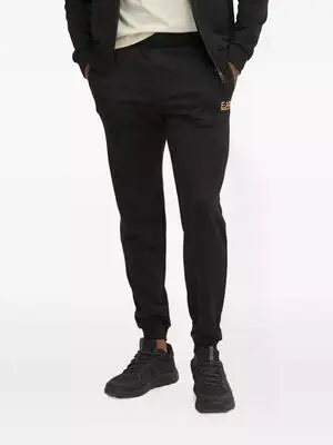 EA7 Logo-print Tracksuit - Black