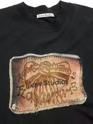 Acne Studios Graphic-detail Organic-cotton T-shirt