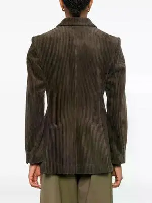 P.a.r.o.s.h Double-breasted Corduroy Blazer